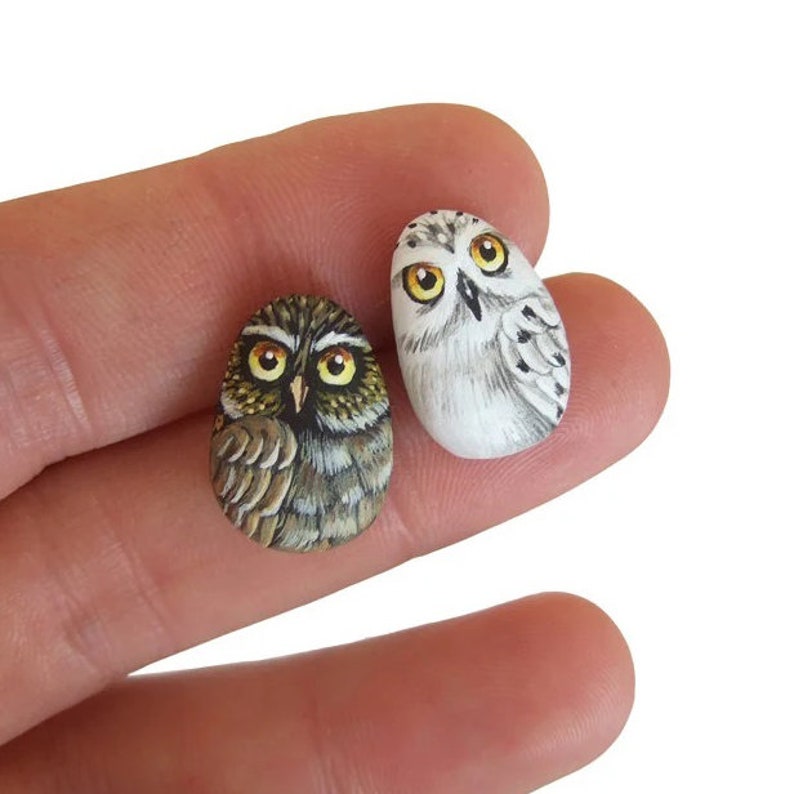 Owls by Night | Surprising 3-D Painting With Beautifully Hand Painted ...