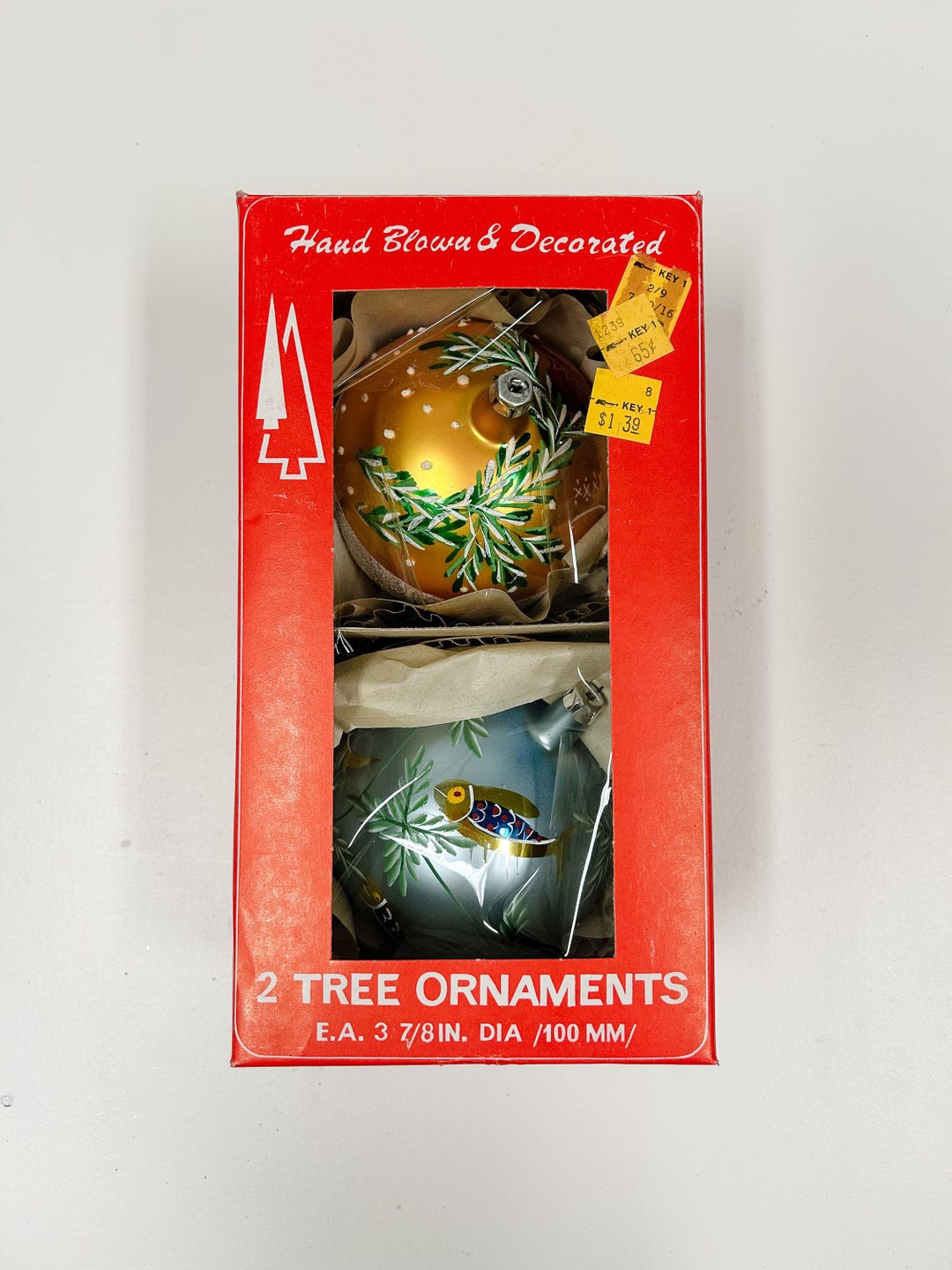 Vintage Jumbo/giant/extra Large Christmas Bulbs in Box - NOS - Fish ...