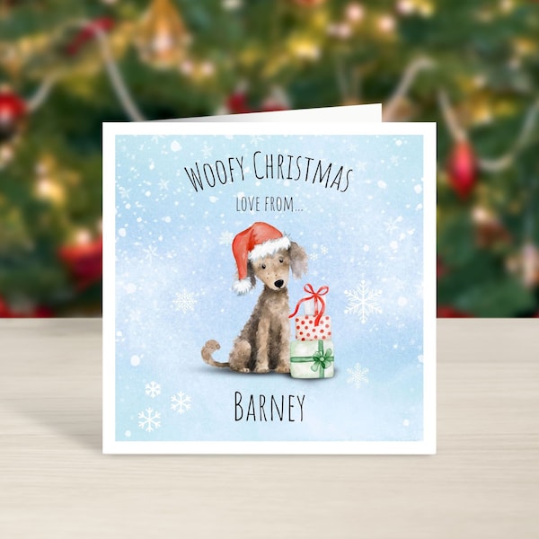 Dog Christmas Cards - Etsy