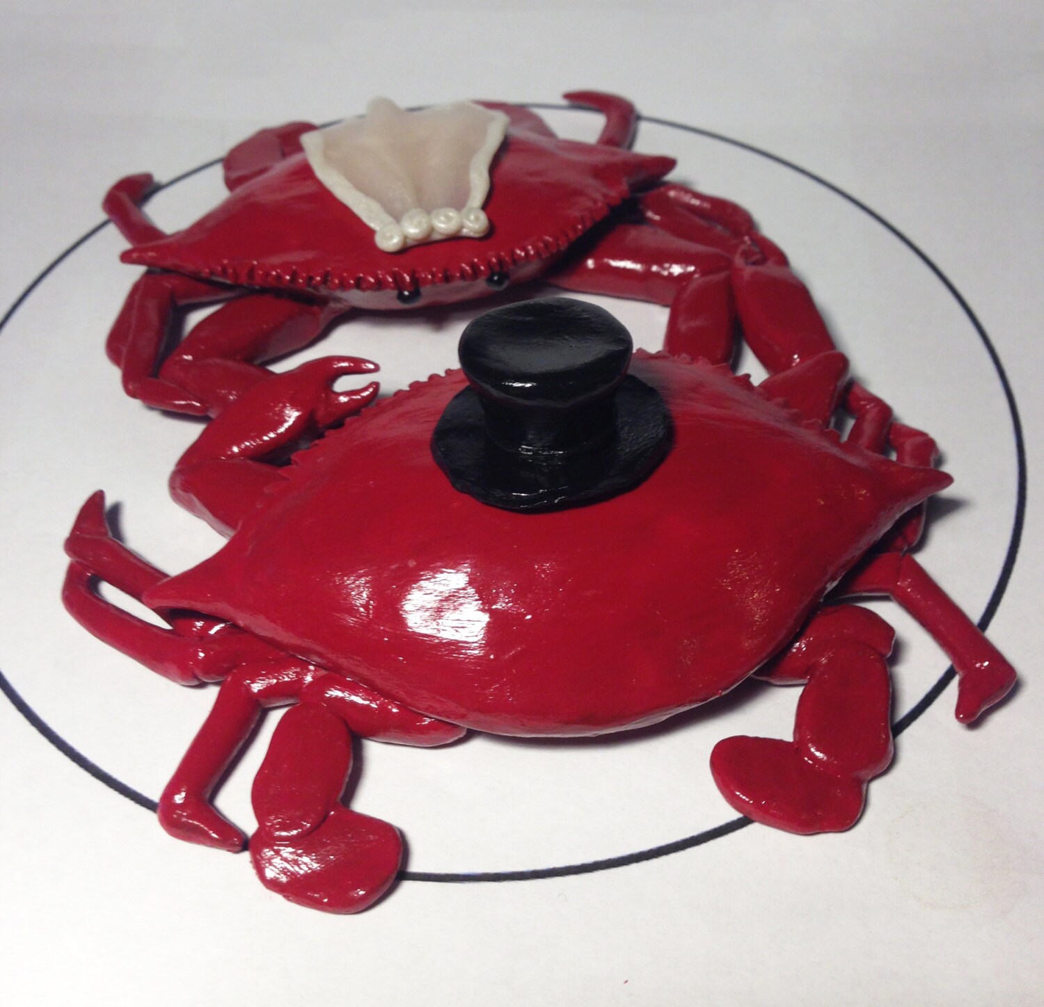 Custom Crab Wedding Cake Topper - Etsy