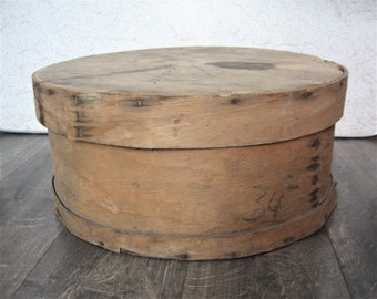 Round Wood Box | Etsy