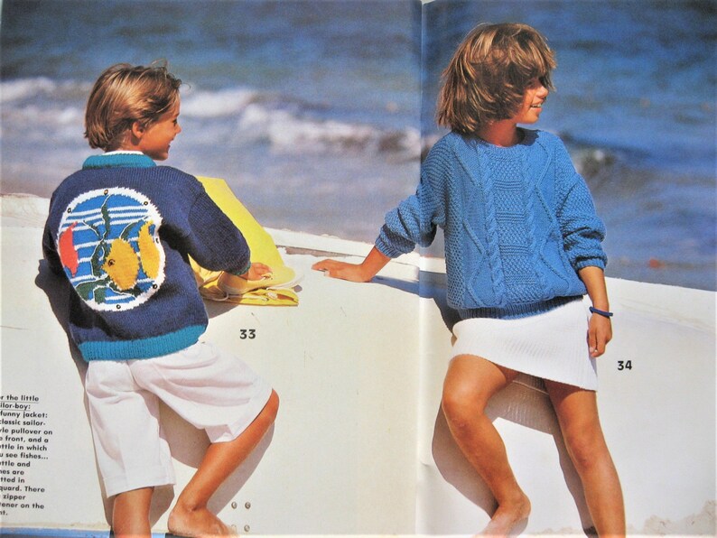 Phildar Knitting Patterns for Children and Babies 81 | Etsy