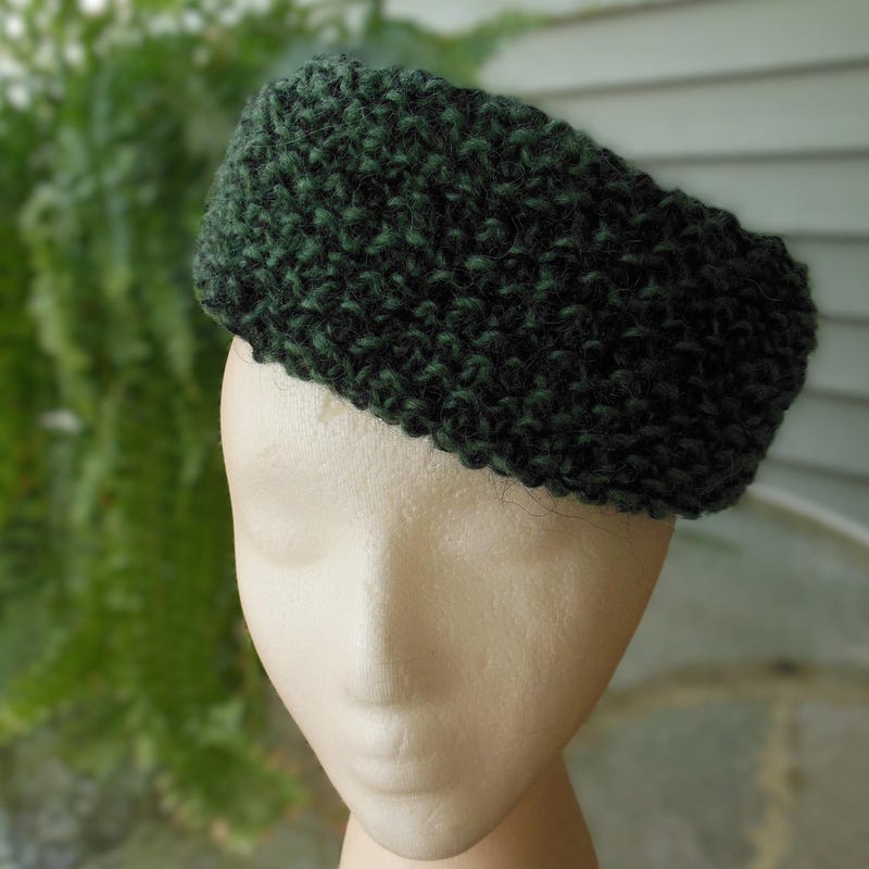 Knit Pillbox Hat - Etsy