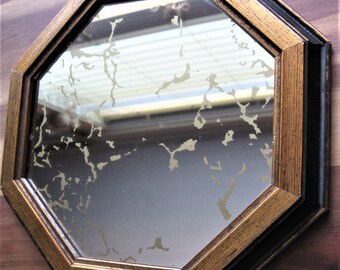 Gold Vein Mirror | Etsy
