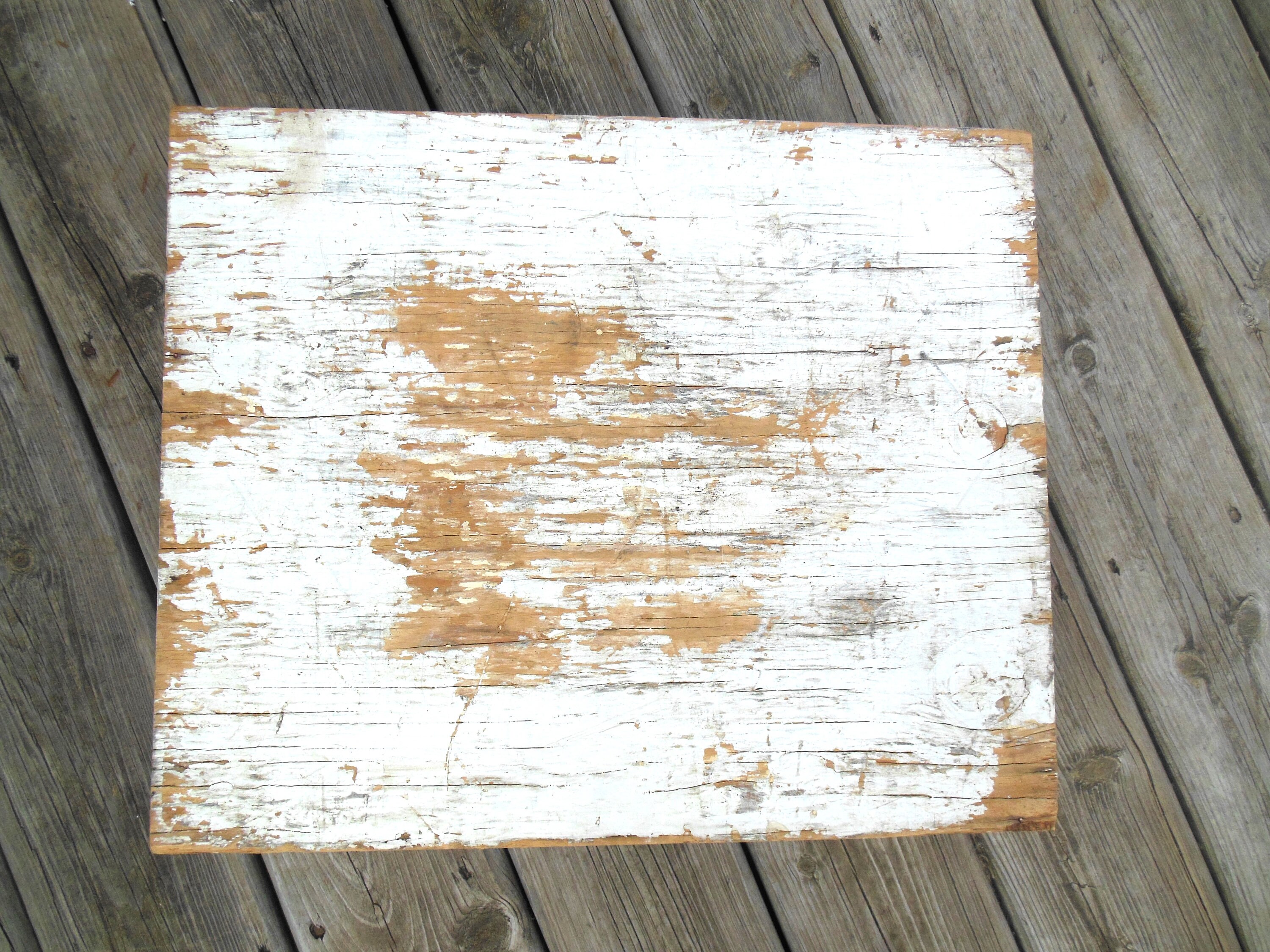 Shadow Box, Divided Wood Drawer, Display Shelf, Shabby White Painted ...