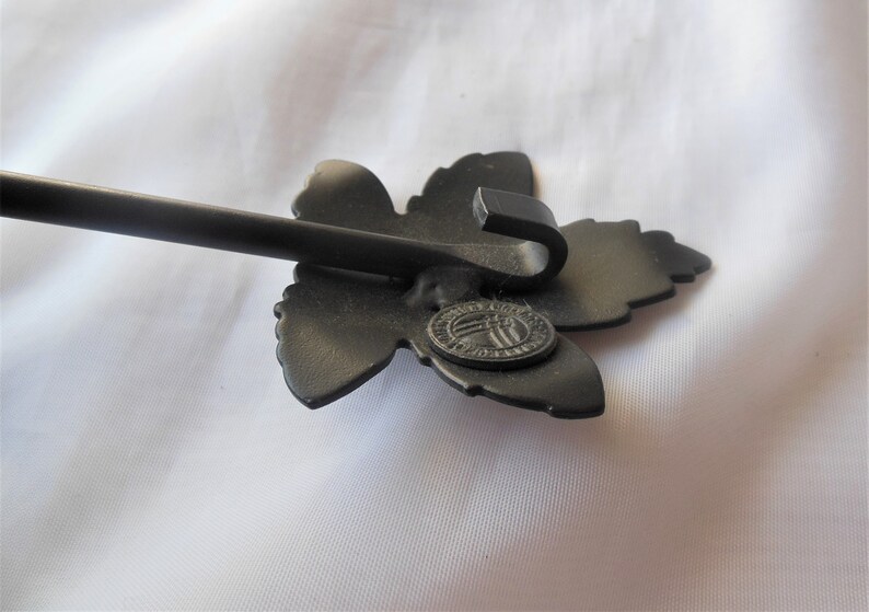 5 Longaberger Wrought Iron Maple Leaf Wall Hooks Hangers - Etsy