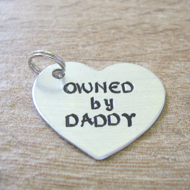 Owned by Daddy 1.25 Inch Heart Daddy Owns Me Ddlg Gift - Etsy