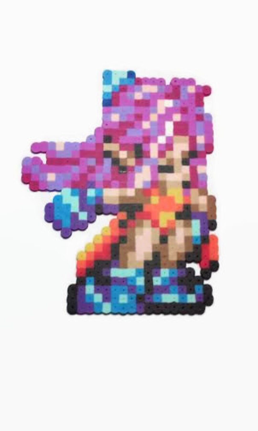 Secret of Mana 2 Angela Perler Bead Sprite, Seiken Densetsu 3, Video ...