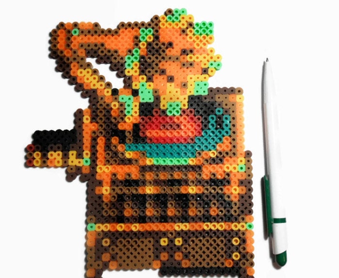 Final Fantasy 6 Perler Bead Sprite Phonograph Decor Geekery Video Game ...