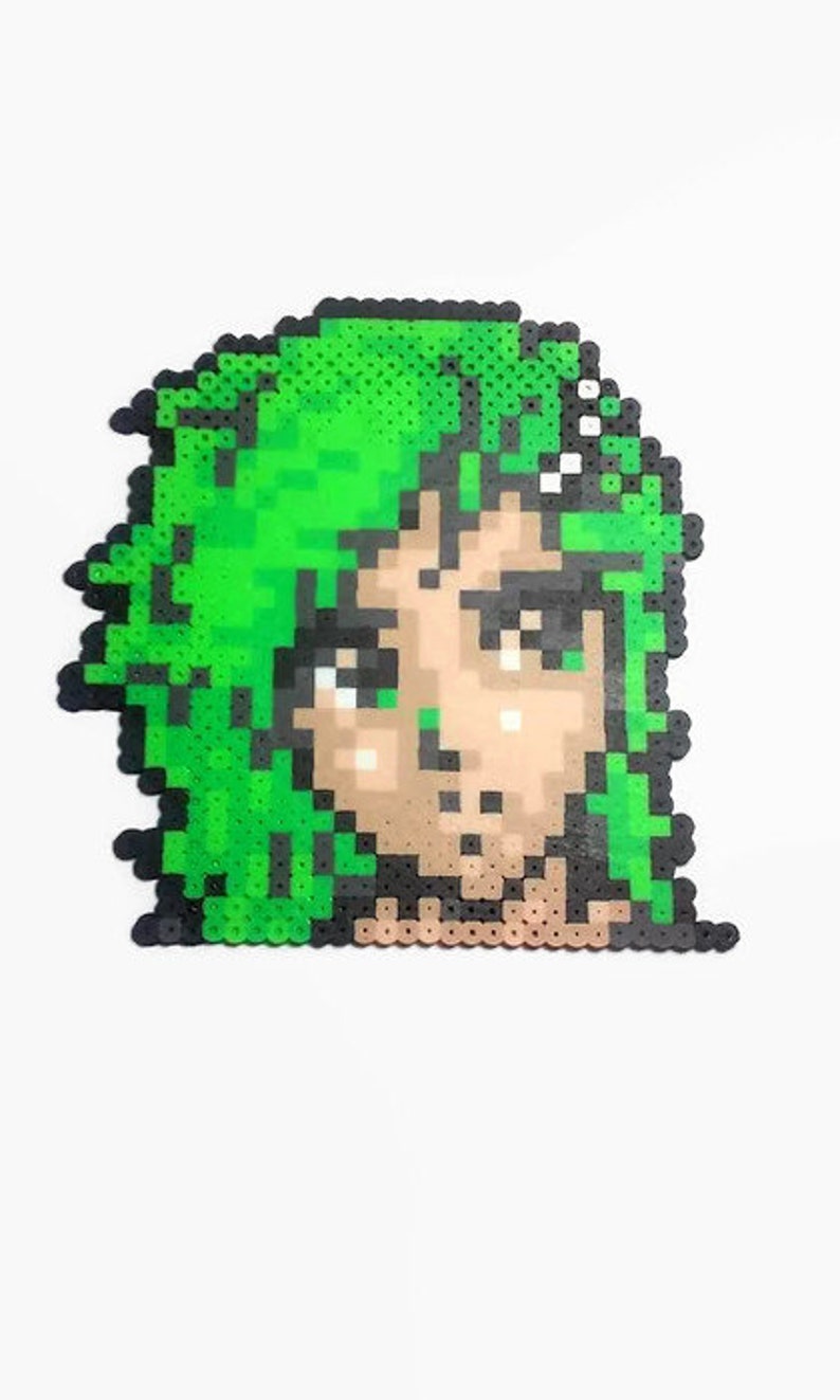 Final Fantasy 4 Rydia Perler Bead Sprite Video Game Decor - Etsy
