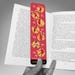 LIVERPOOL 7 MAN UTD 0, Illustrated Bookmark, Salah, Gakpo, Darwin ...