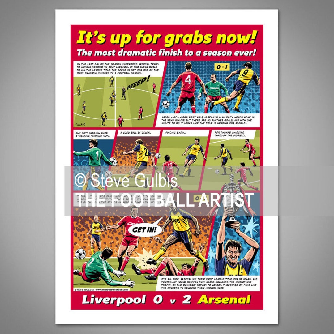 ARSENAL 89 THE FILM Limited Edition It's up for Grabs Now, Football ...
