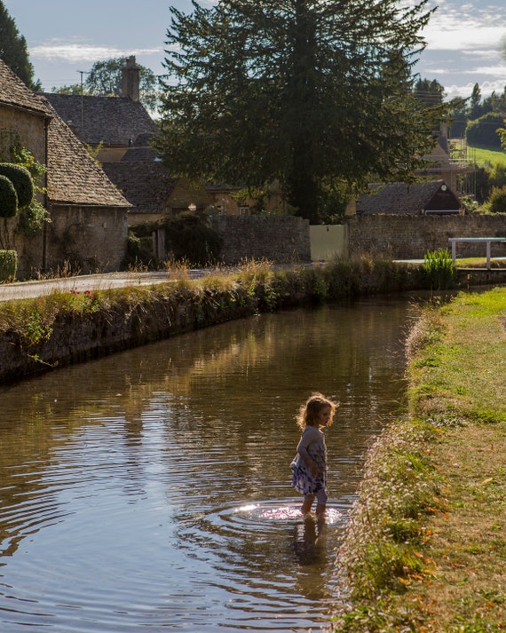 Idyllic English Village Scene Digital Download Printable: - Etsy UK
