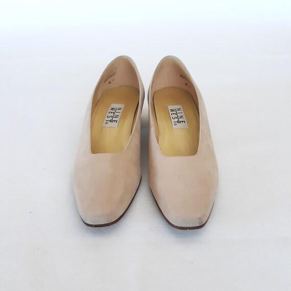 Nine West Suede Pumps - Vintage Bone Color Women Shoe… - Gem