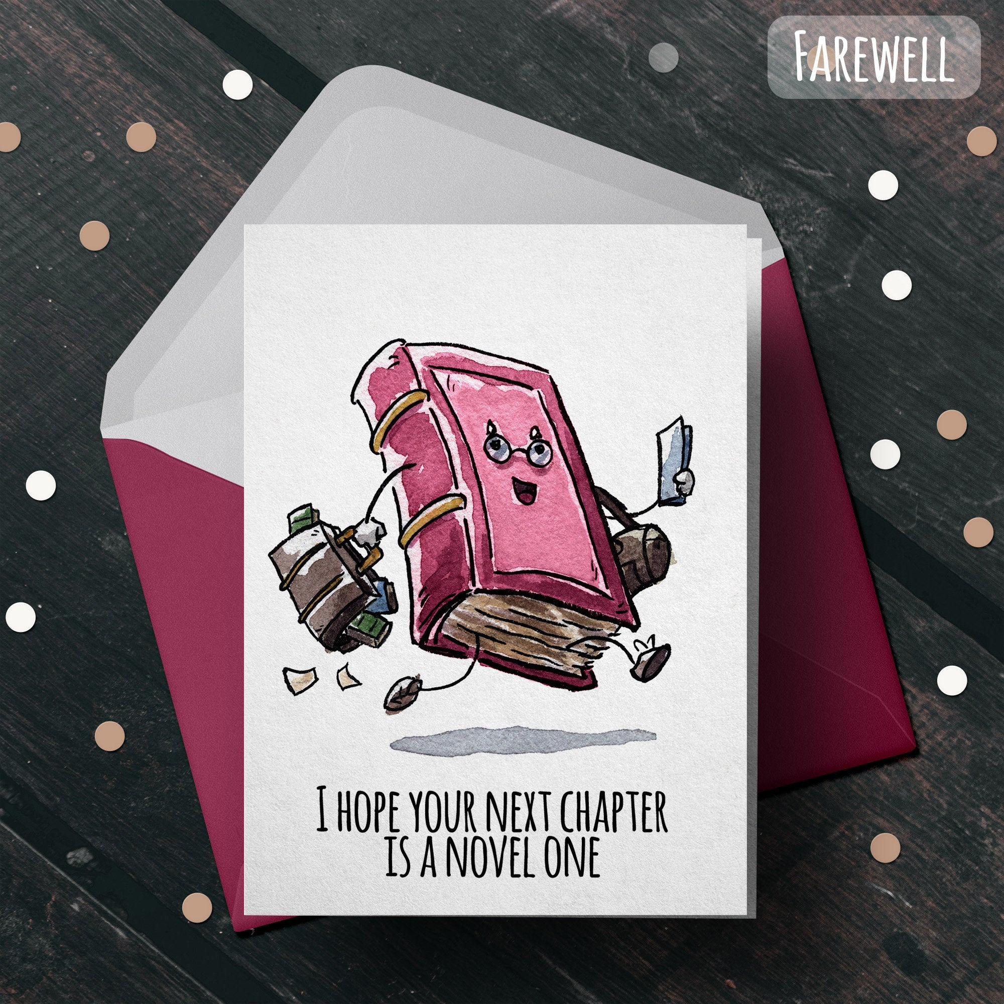 Miss you Card Next Chapter Graduation Card Gift | Etsy