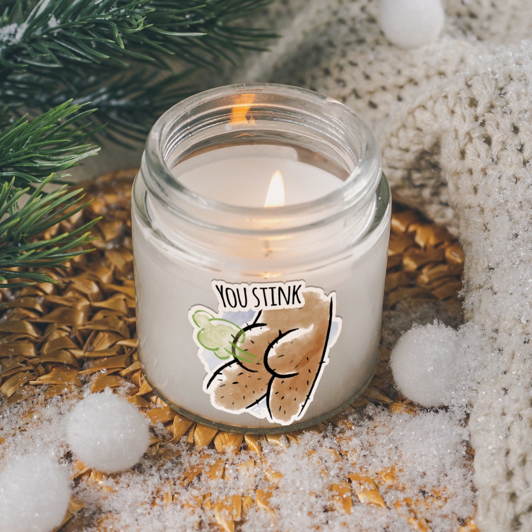 Cheeky Farting Butt Sticker "you Stink" - Punny Sticker for Phone ...