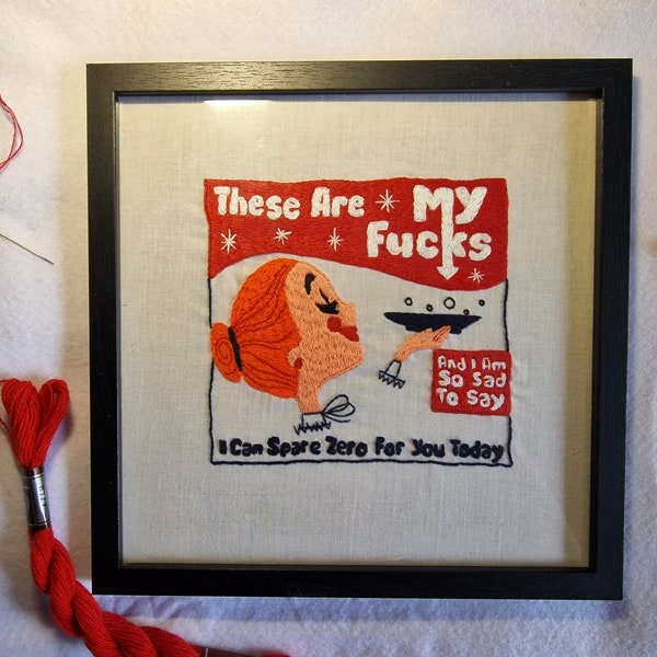Subversive Embroidery Kit - Etsy