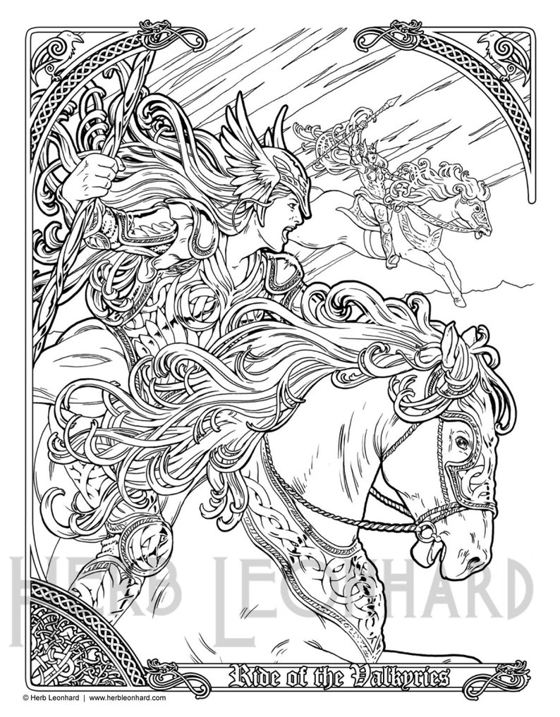 Legend Nouveau Coloring Book Pdf Edition, Herb Leonhard Adult Coloring ...