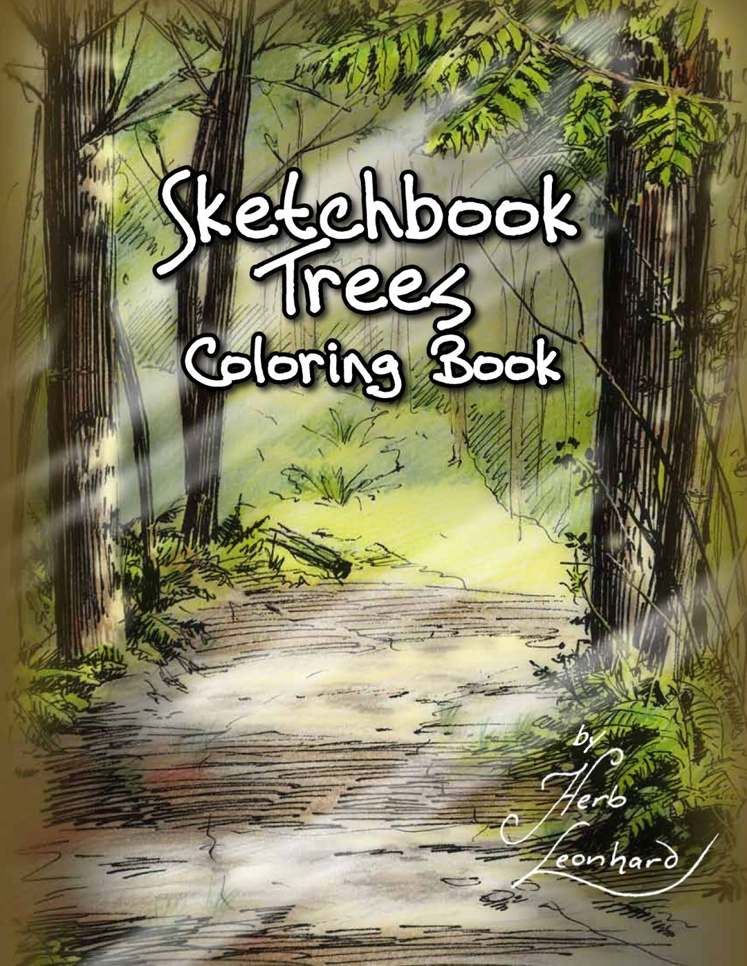 Sketchbook Trees COLORING BOOK, Gifts for Her, a Personal Book of ...