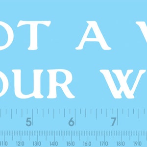 The Princess Bride Vinyl Car Decals Movie Quotes, Custom Stickers ...