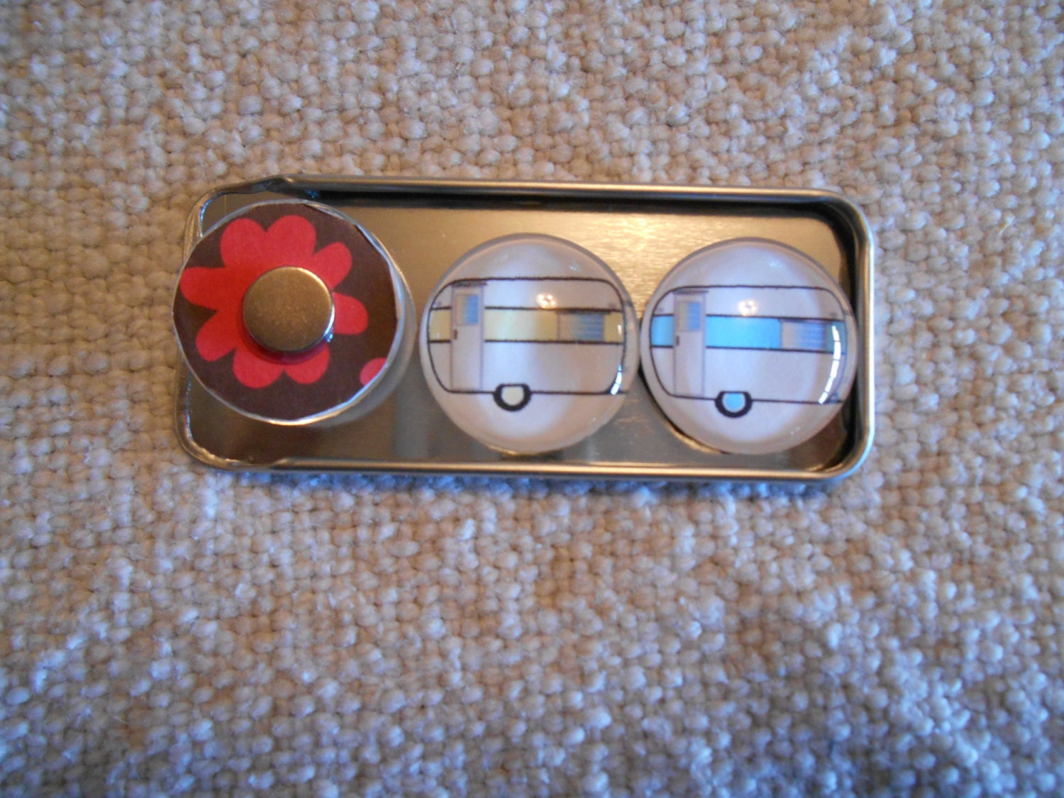 Vintage Aloha Trailers Fridge Magnet - Etsy