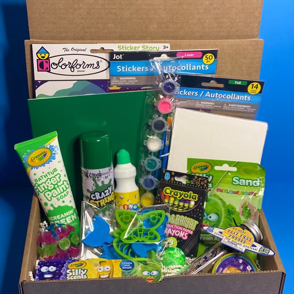 Kids Activity Box - Etsy