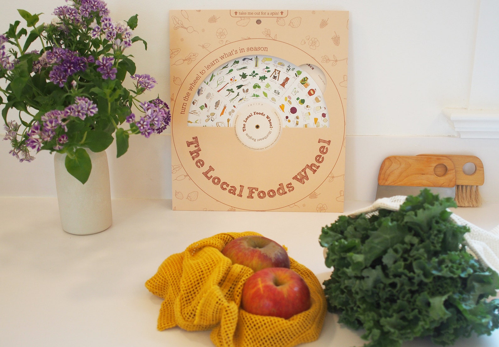 Northeast Local Foods Wheel - Etsy