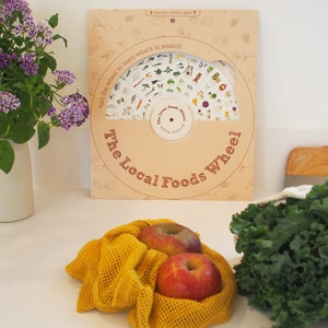 Northeast Local Foods Wheel - Etsy