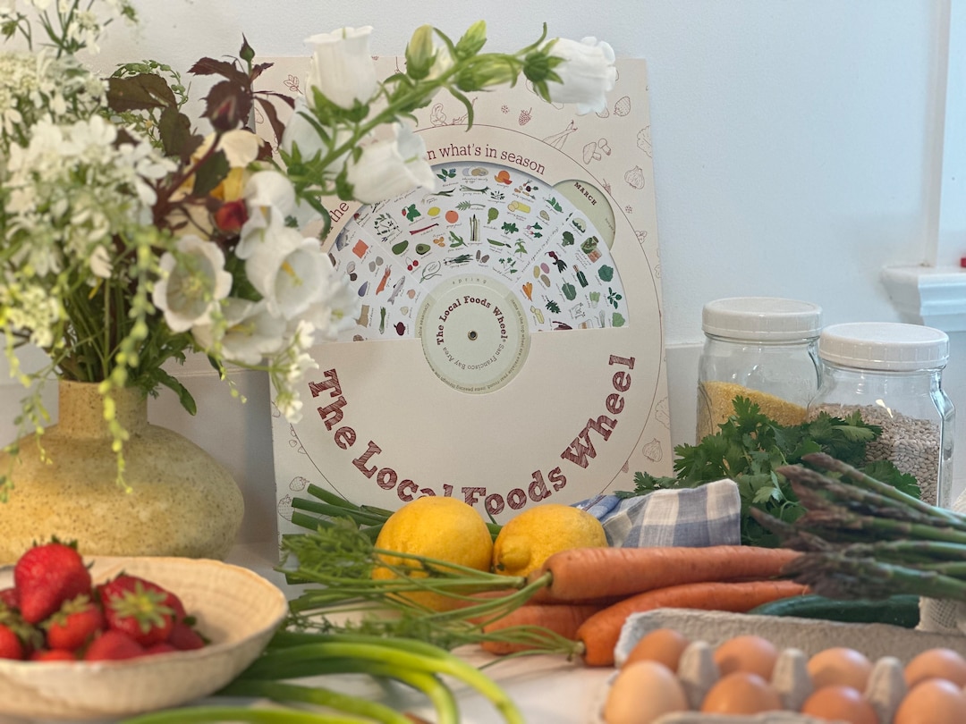 San Francisco Bay Area Local Foods Wheel - Etsy