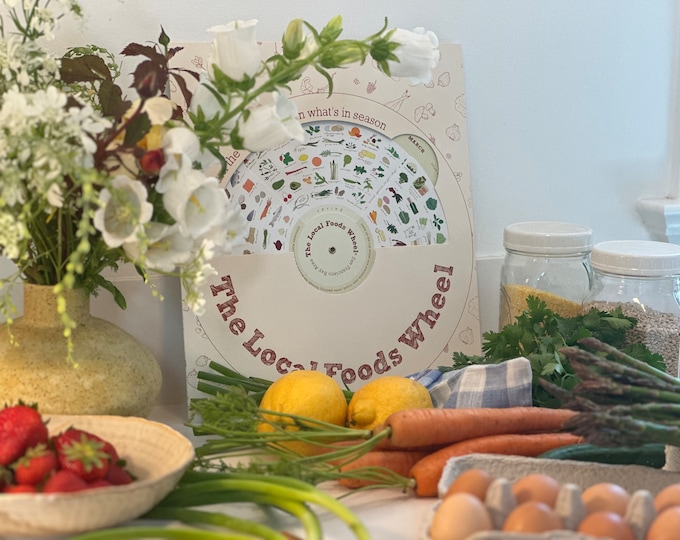 San Francisco Bay Area Local Foods Wheel - Etsy