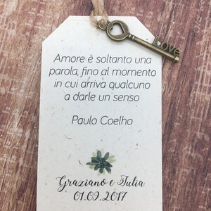 20 Shabby Chic Placeholder With Vintage Key MINIMUM ORDER 20 - Etsy