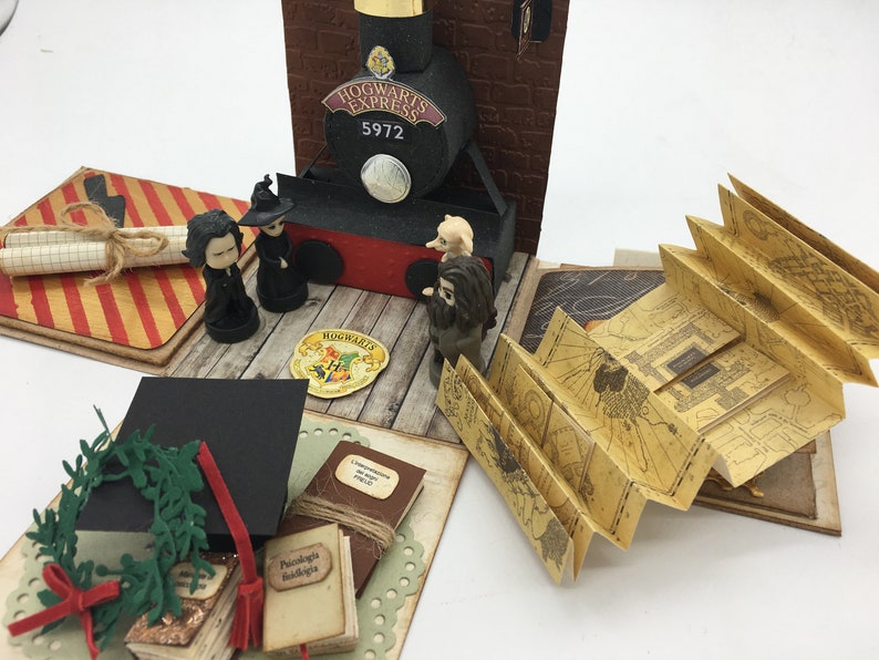 Explosion Box Exploding Box Wizard | Etsy UK