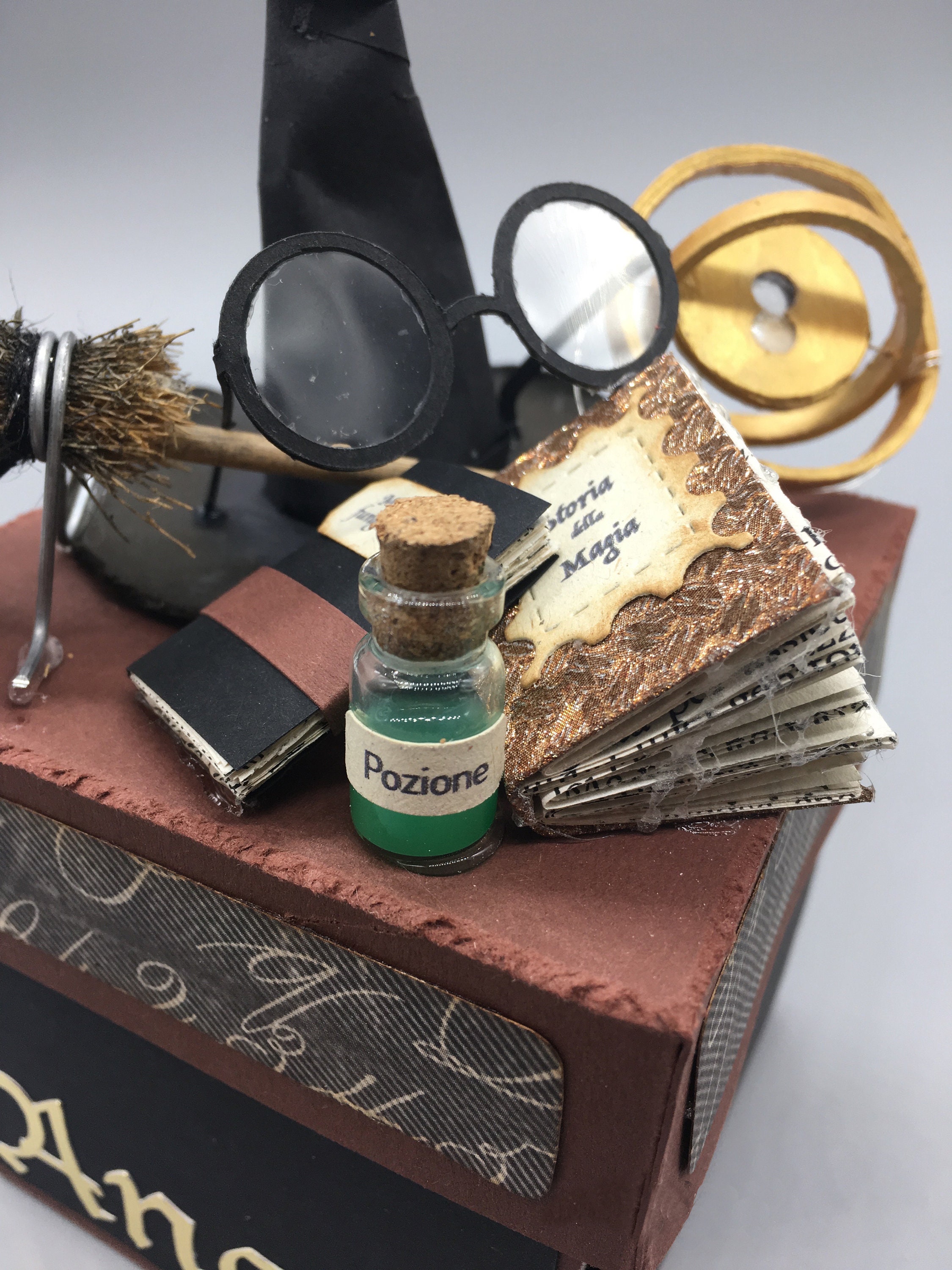 Explosion Box Exploding Box Wizard | Etsy UK