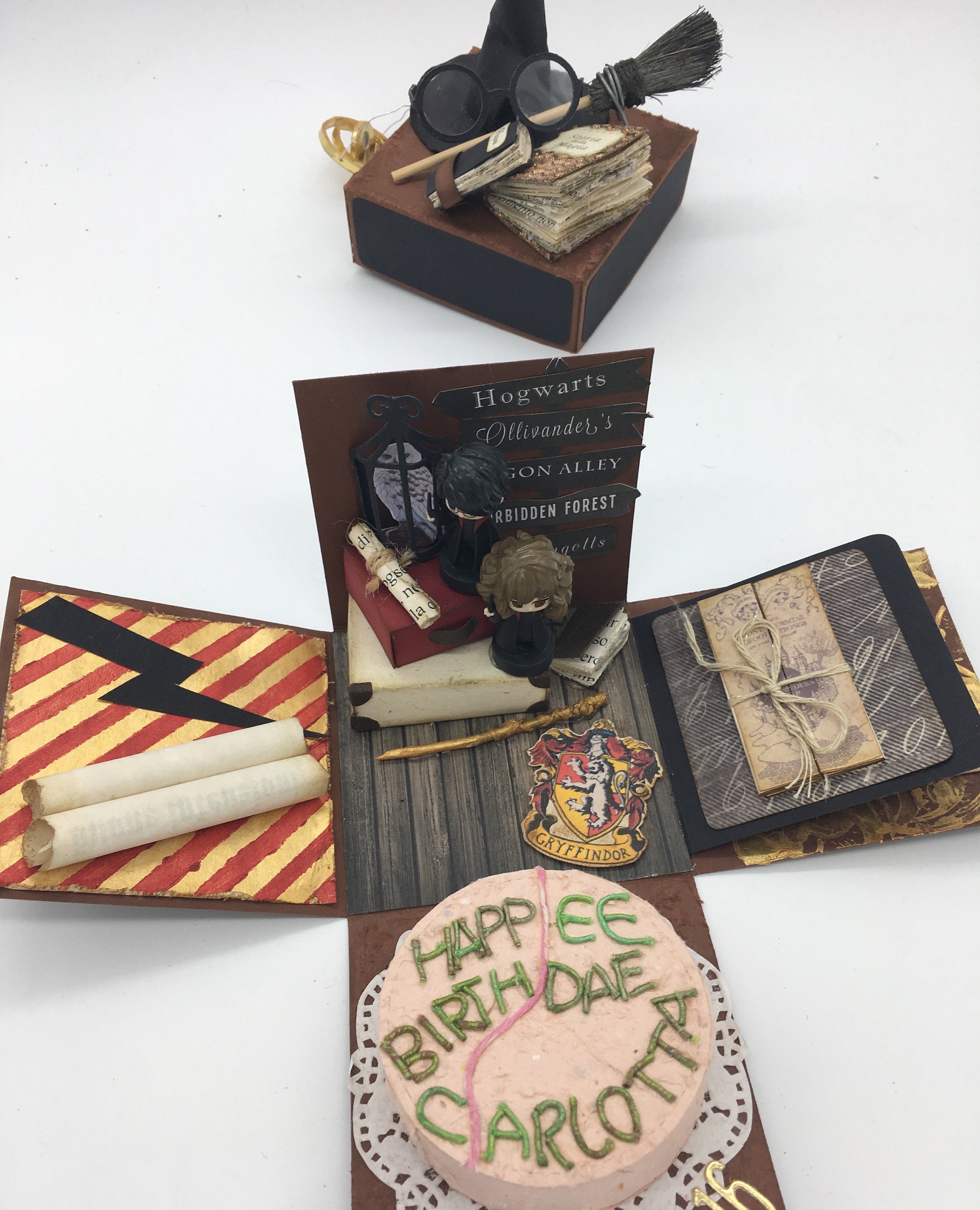 Explosion Box Exploding Box Wizard - Etsy UK