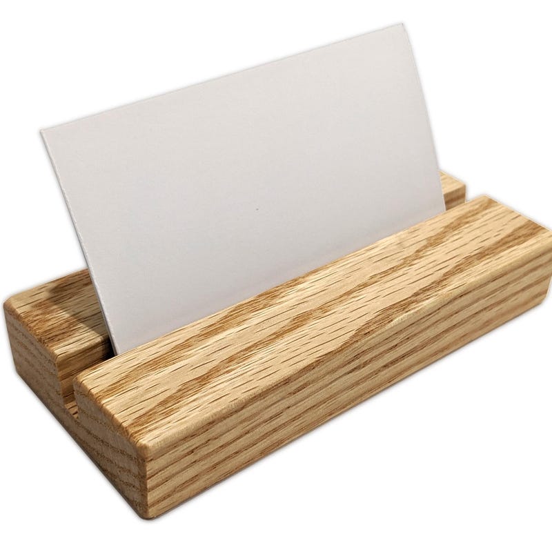 Wood Card Holders - Etsy