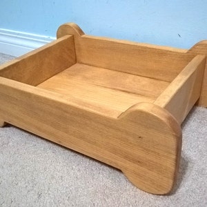 Dog Toy Box Wood Customized Storage Box For Puppy Toys | Etsy