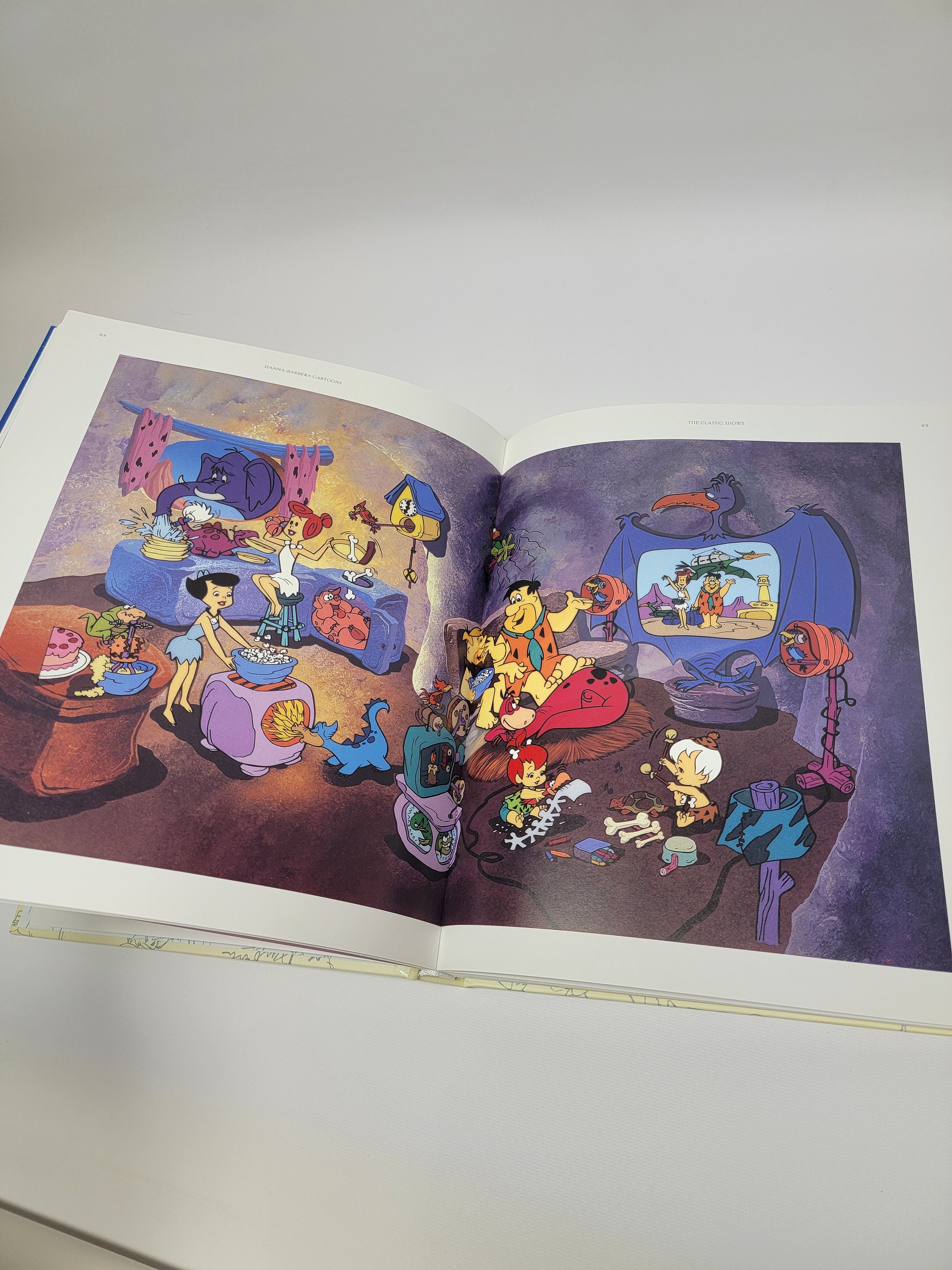 Hanna-barbera Cartoons by Mallory, Michael hardcover Coffee Table Book - Etsy