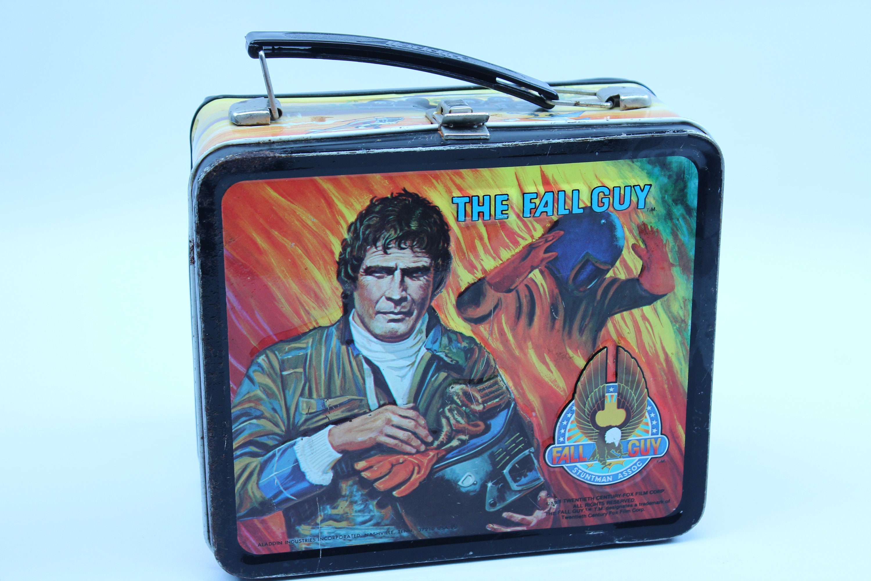 Vintage 1981 the Fall Guy Aladdin Metal Lunch Box No Thermos - Etsy