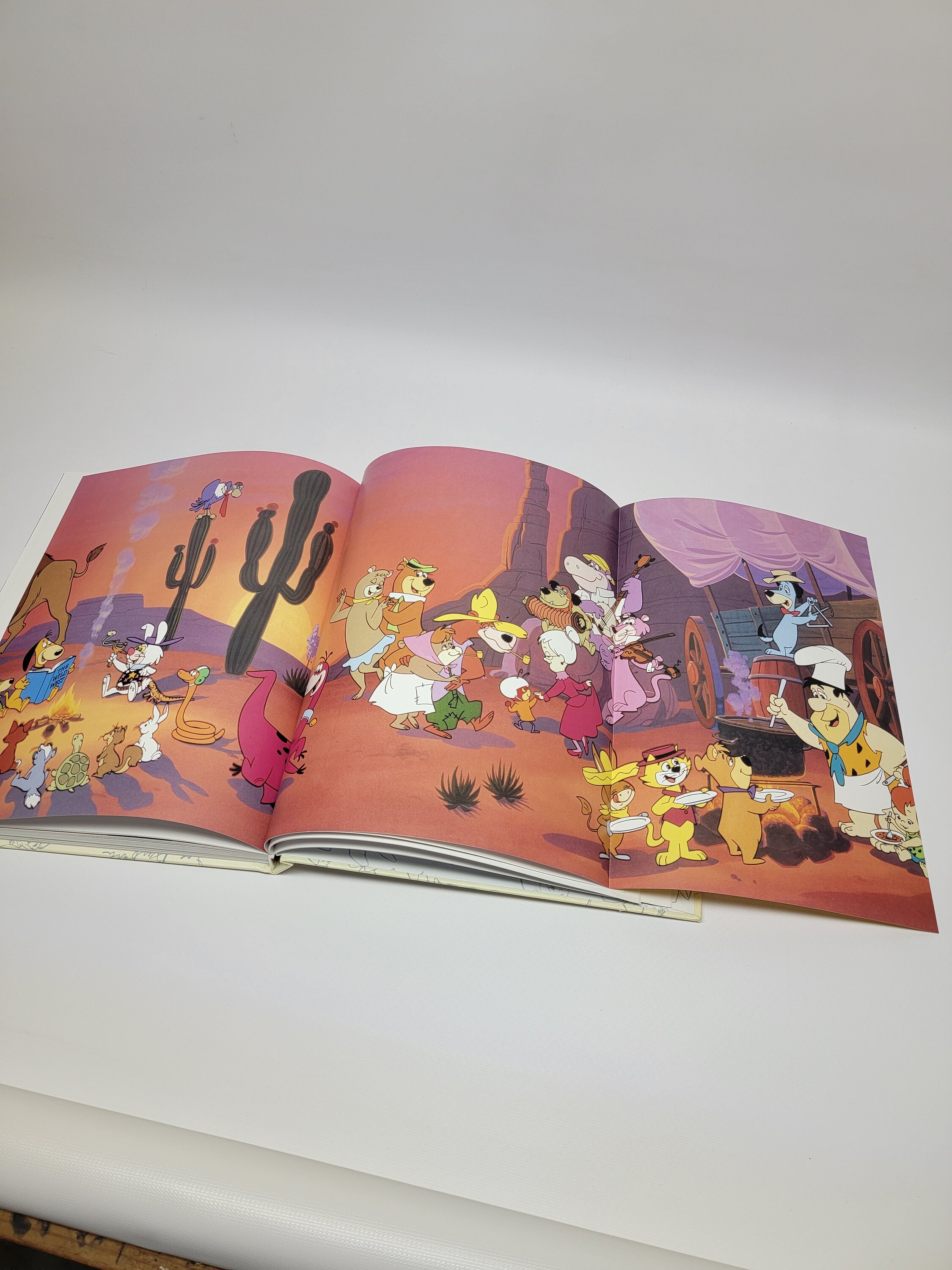 Hanna-barbera Cartoons by Mallory, Michael hardcover Coffee Table Book - Etsy