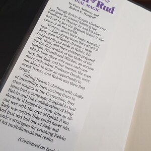 Lot of 2 Adventures of Kelvin of Rud Across the Frames and Final Magic ...