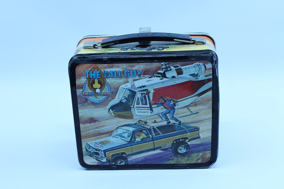Vintage 1981 the Fall Guy Aladdin Metal Lunch Box No Thermos - Etsy