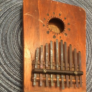 African MBIRA. Ethnic Musical Instrument, Thumb Piano, African Keyboard ...