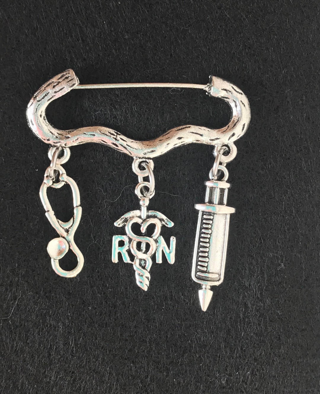 RN Pin RN Brooch Nurse Brooch RN Graduation Gift Rn Brooch Pin - Etsy UK