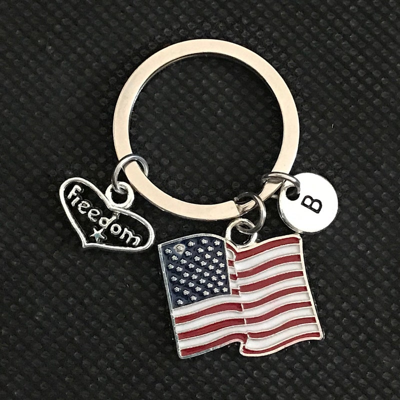 Flag Keychain - Etsy