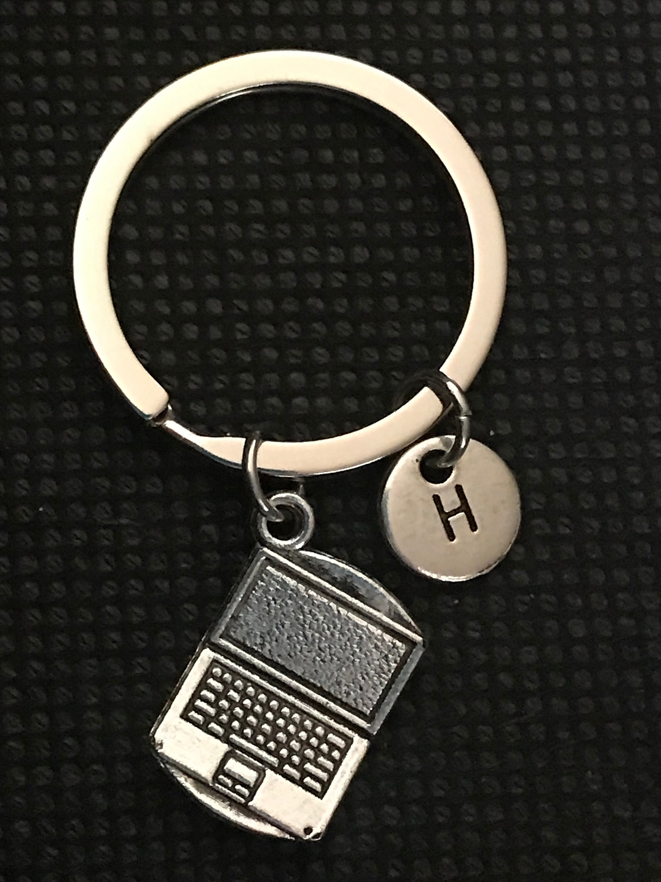 Personalized Laptop Keychain Computer Keyring Geek Keychain - Etsy UK