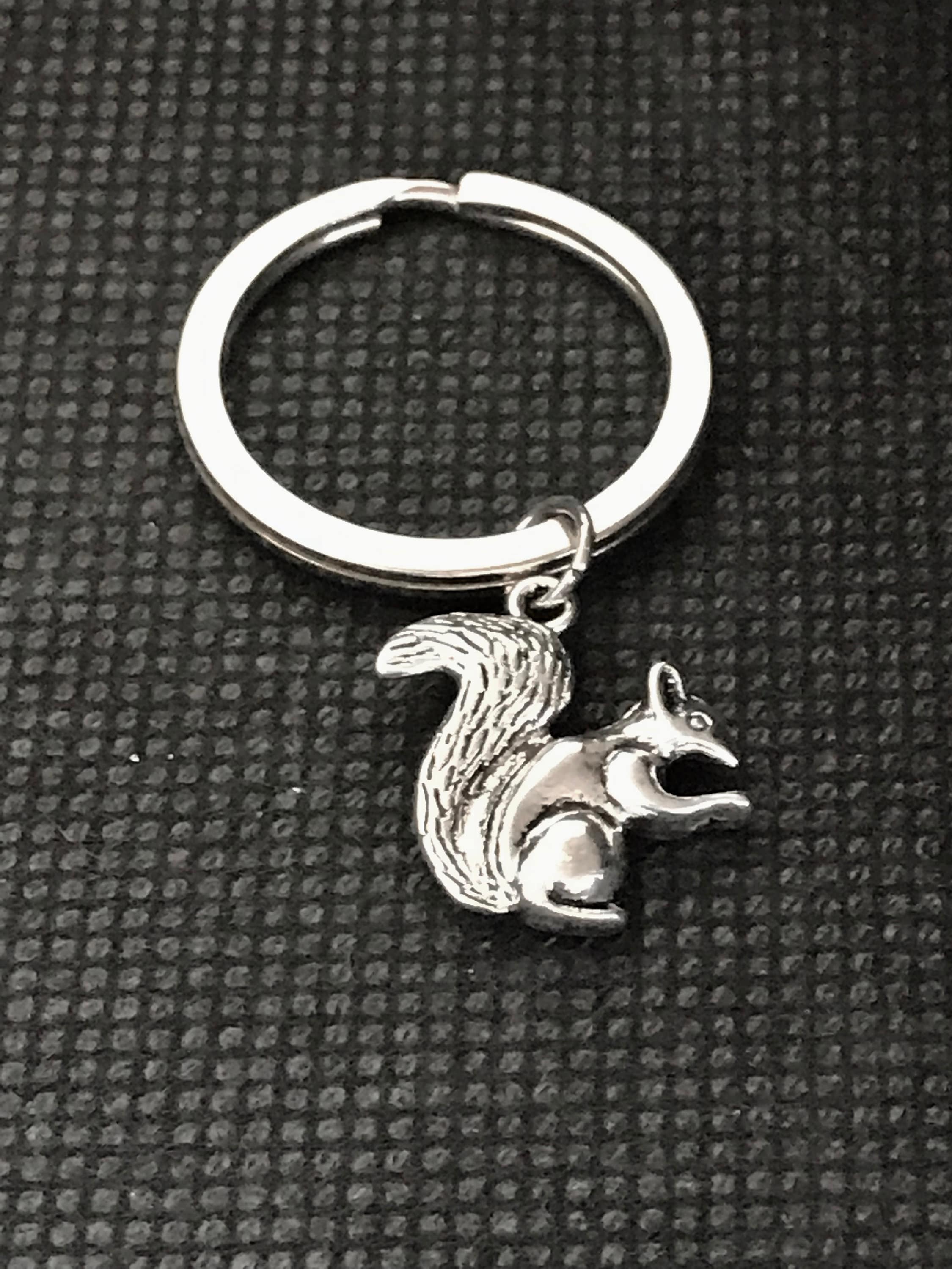Squirrel Keyring / Squirrel Keychain / Squirrel Gift / - Etsy UK