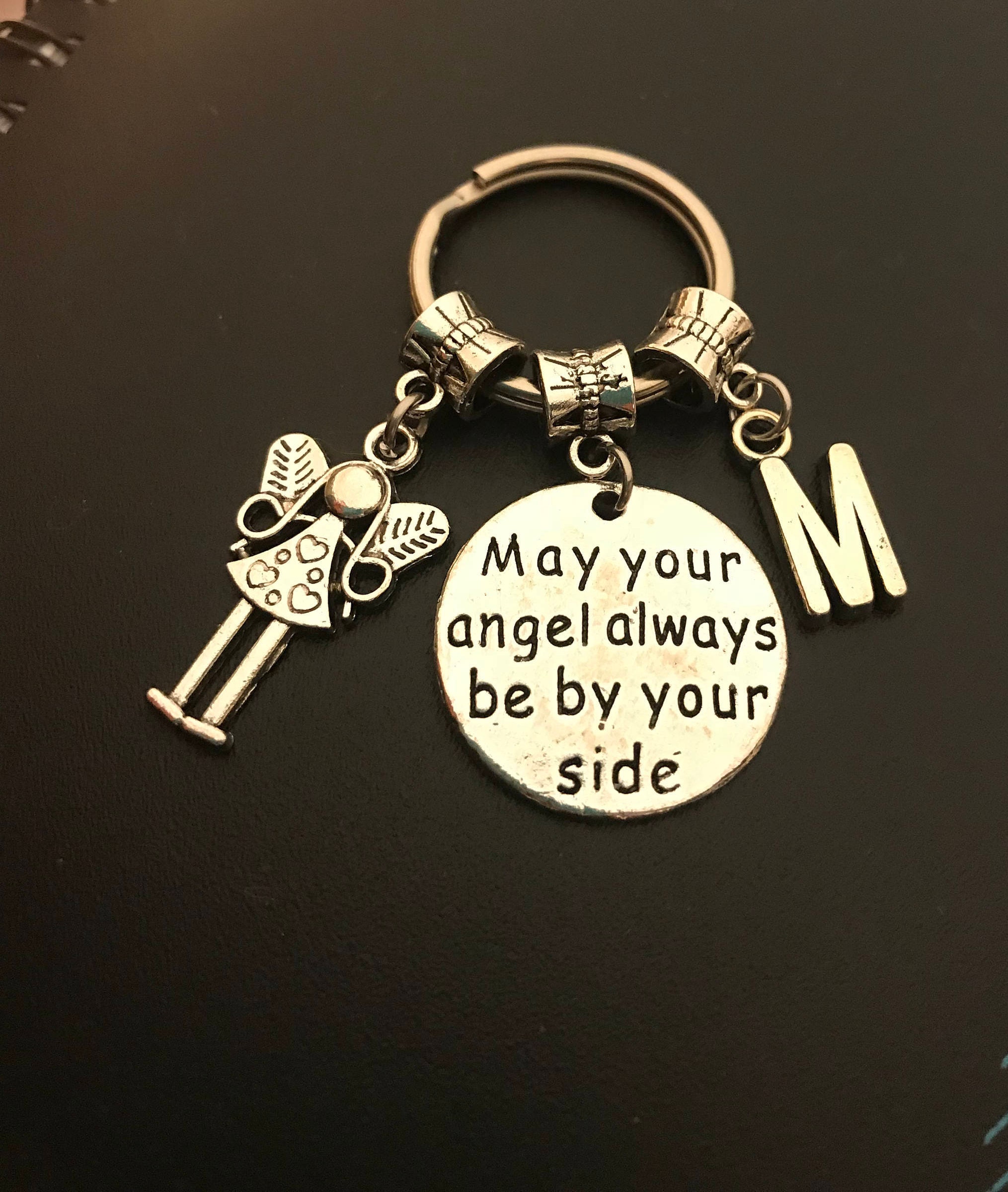 Personalized Keychain Angel Gifts For Guardian Angel Lover Gift For A ...