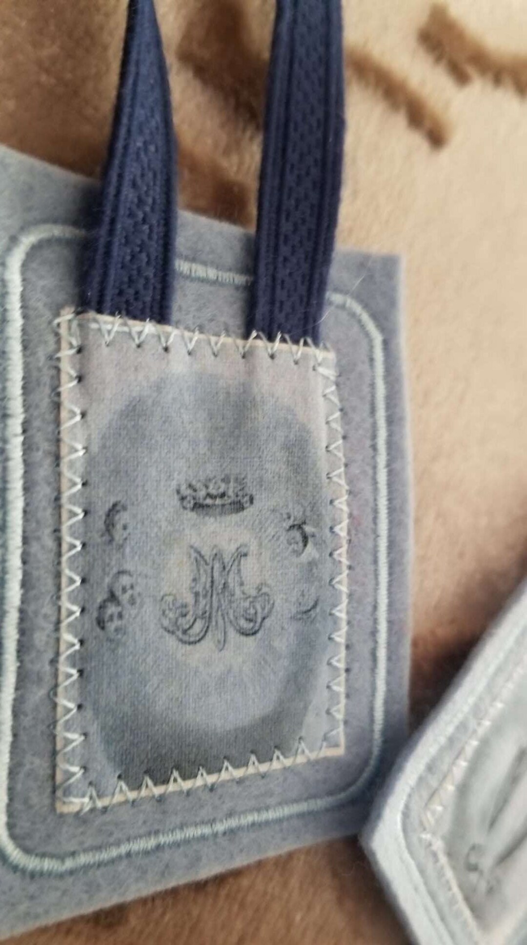 Wool Straps Immaculate Conception Scapular Antique Style - Etsy