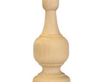 Wood finials | Etsy