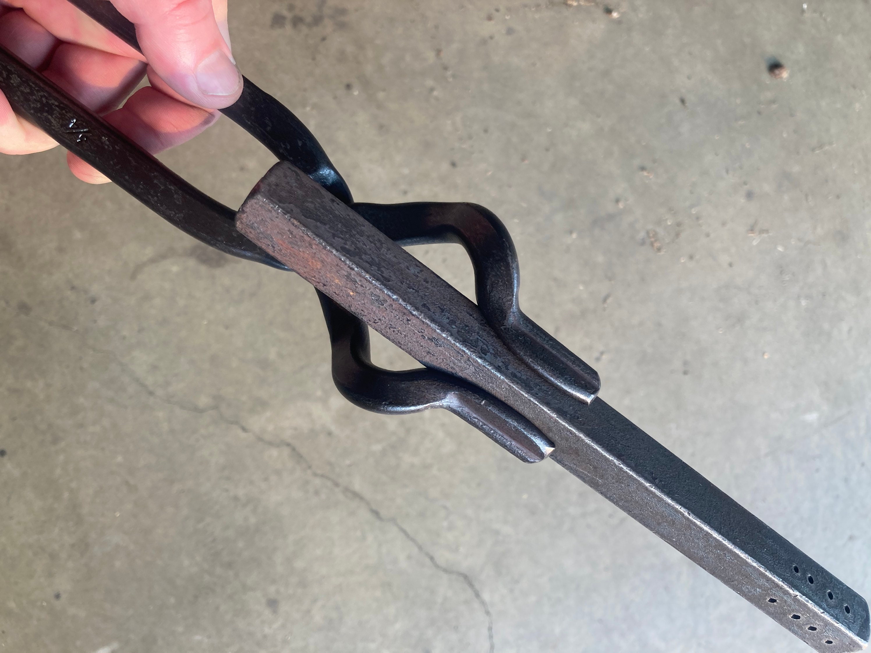 Off Set V Bolt Tong Set - Etsy